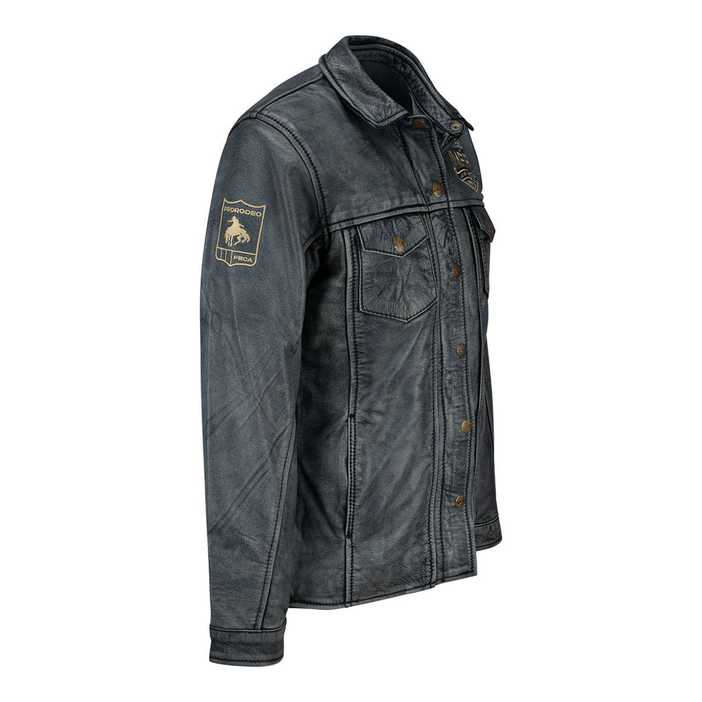 NFR 2024 Ladies Leather Ranch Hand Jacket – PRORODEO Official Shop