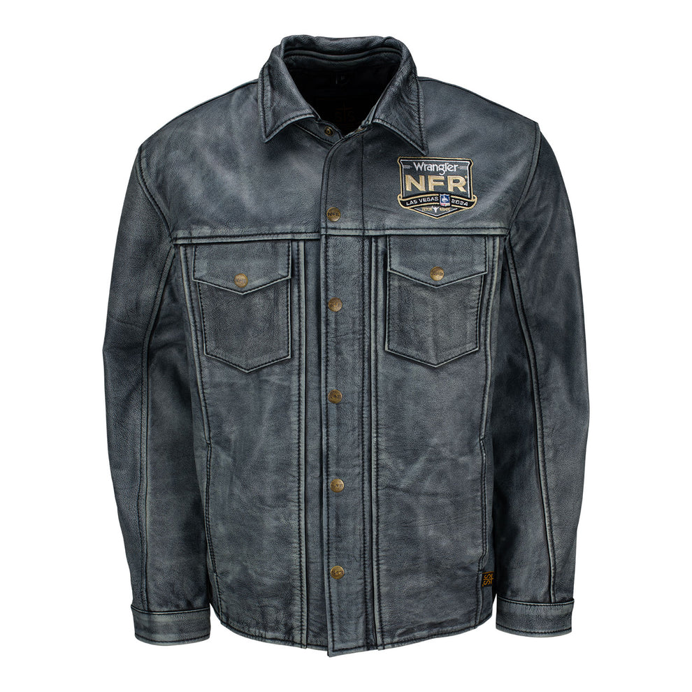 NFR 2024 Leather Ranch Hand Jacket – PRORODEO Official Shop
