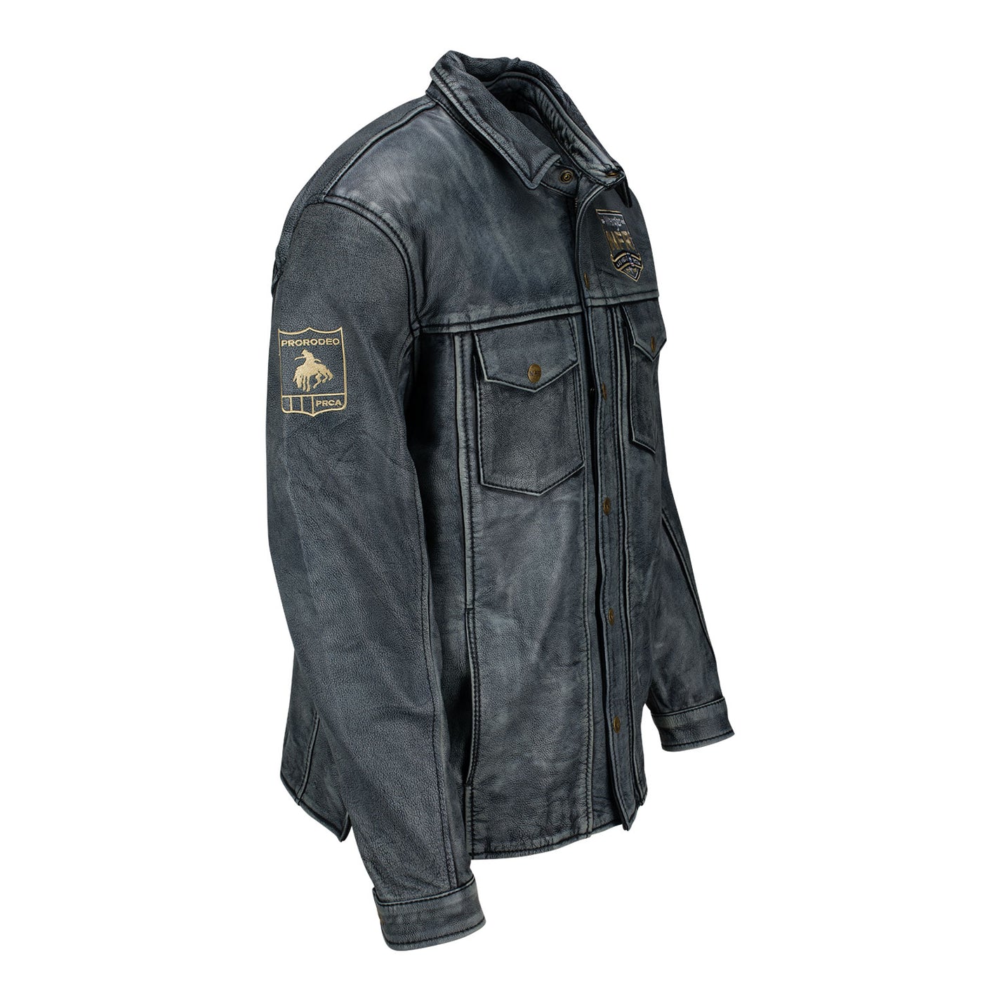 NFR 2024 Leather Ranch Hand Jacket – PRORODEO Official Shop