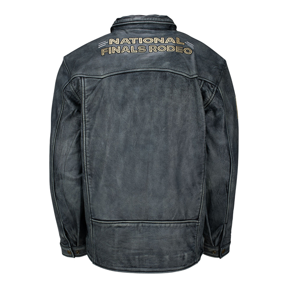 NFR 2024 Leather Ranch Hand Jacket – PRORODEO Official Shop